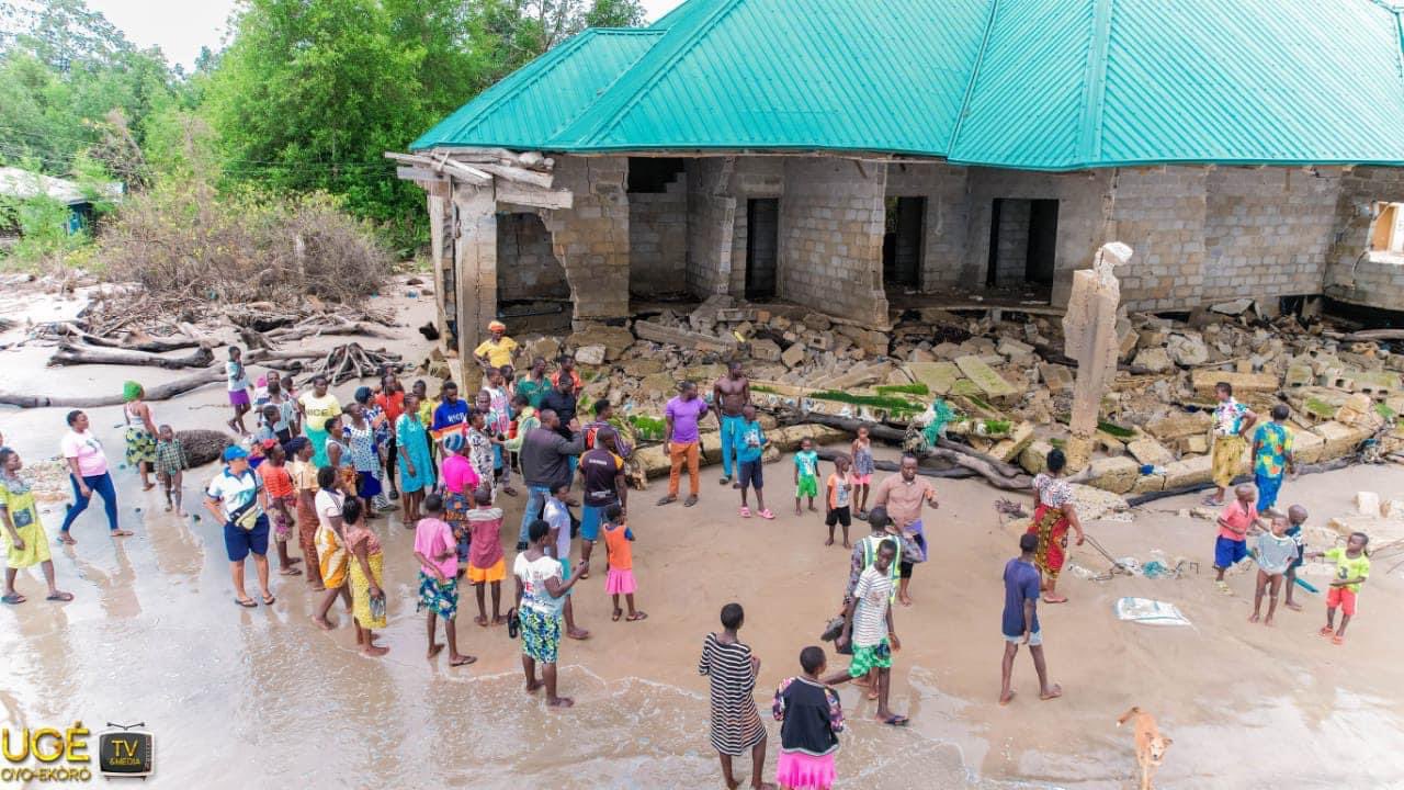 Delta state coastal communities on brick of collapse amid ocean surge ...